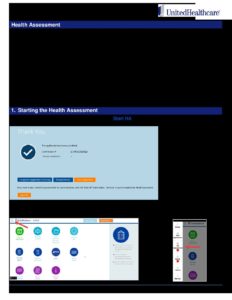 UHC-Health Assessment in LEAN Job Aid - Pinnacle Financial Services